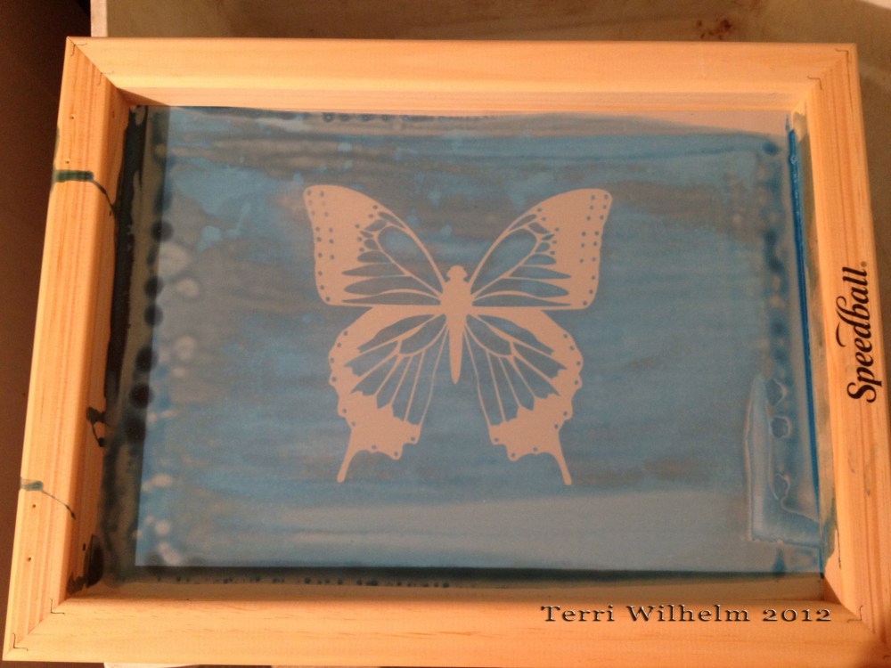Screenprinting At Home – Terri's Notebook