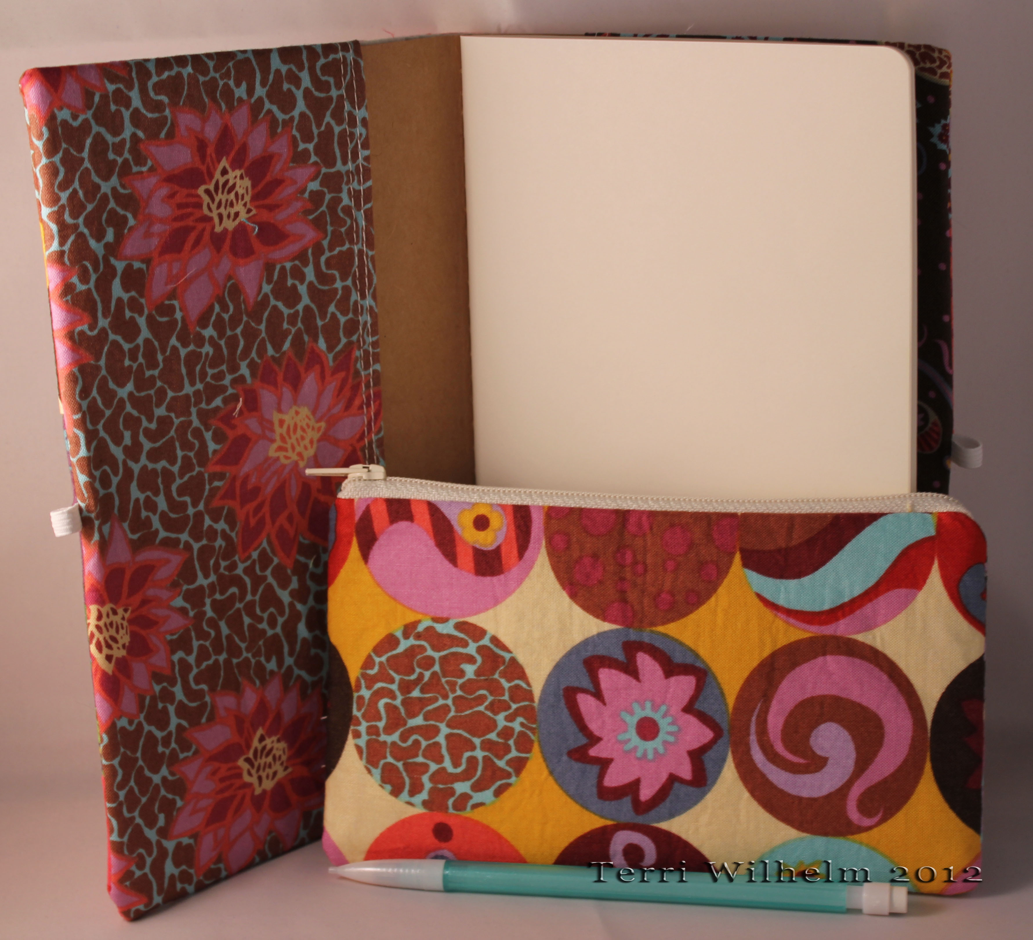 Bohemian sketchbook inside – Terri's Notebook