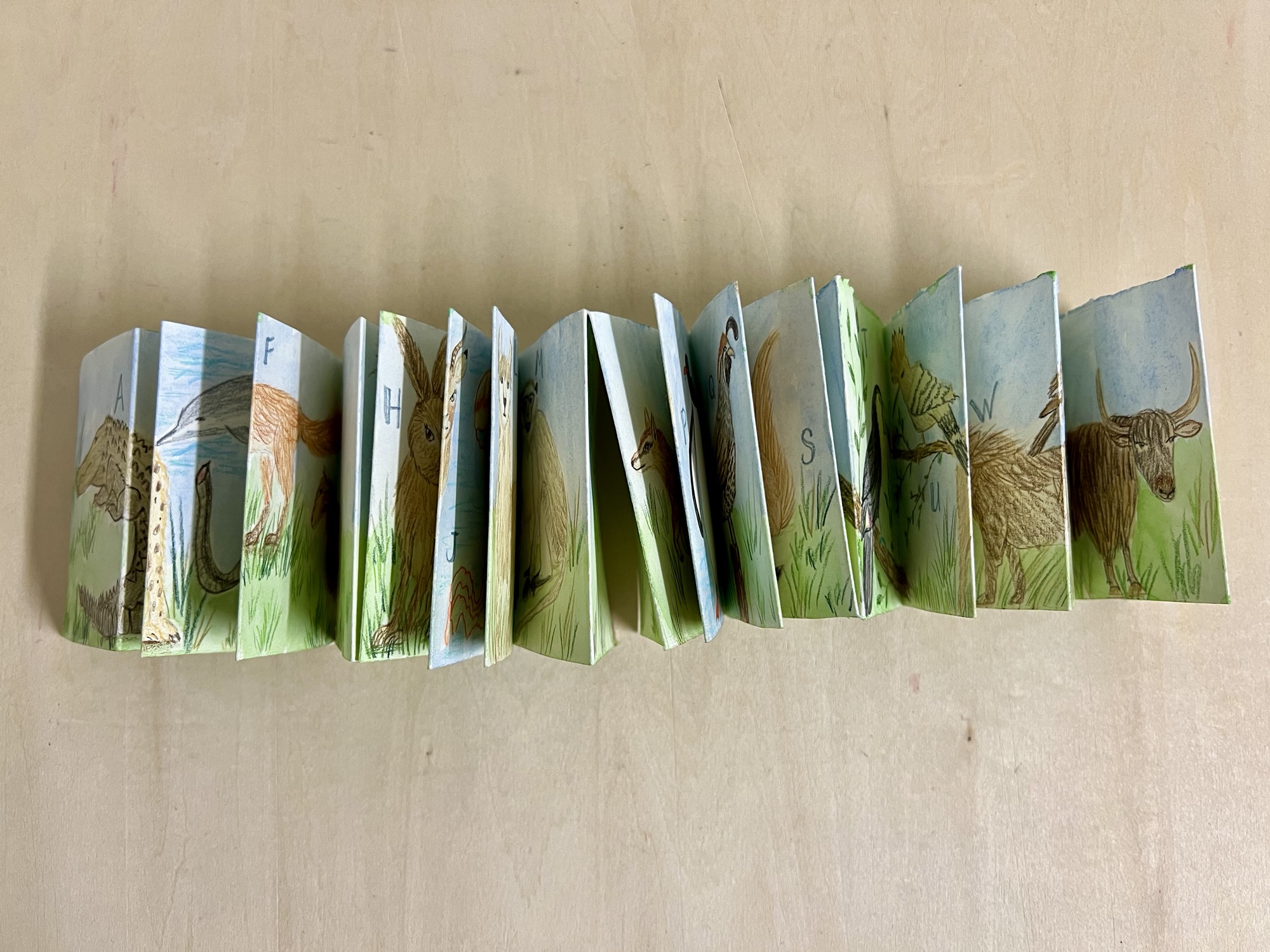 A to Z Animal Zine – Terri's Notebook